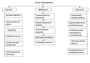Three Levels of Management: Top, Middle & Lower – StudiousGuy