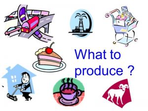 What to Produce, How to Produce and For Whom to Produce – StudiousGuy